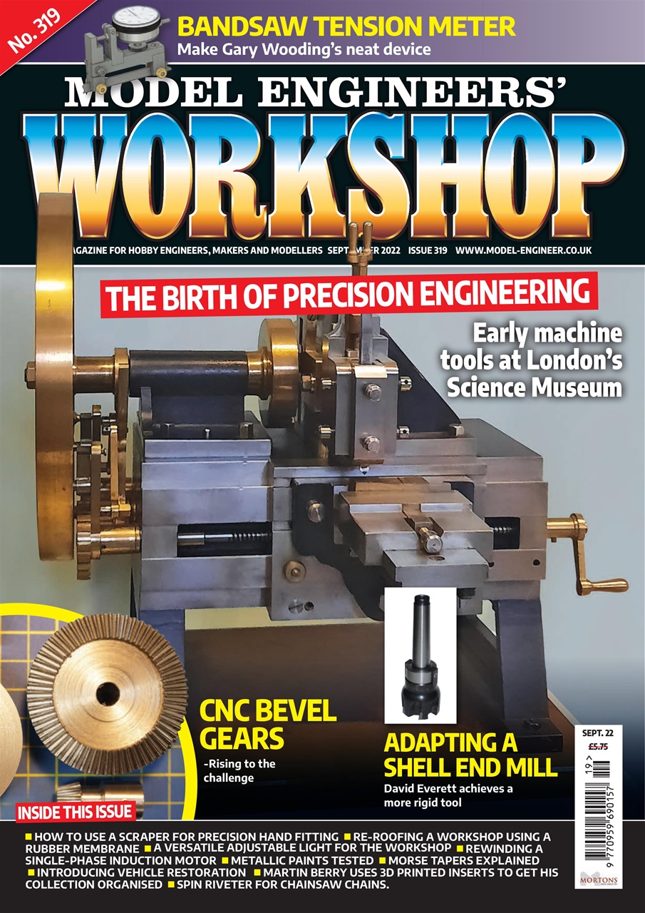 Model Engineers' Workshop Magazine - September 2022 Subscriptions ...