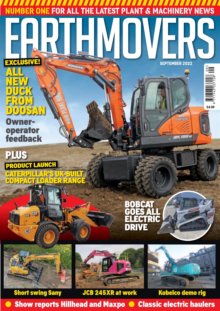 Earthmovers Magazine - September 2022 Subscriptions | Pocketmags