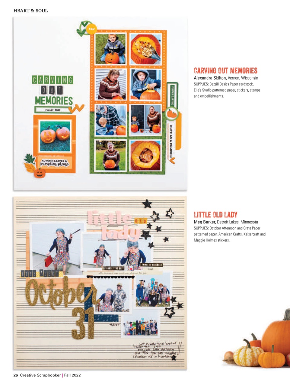 Creative Scrapbooker - FALL 2022 Subscriptions | Pocketmags