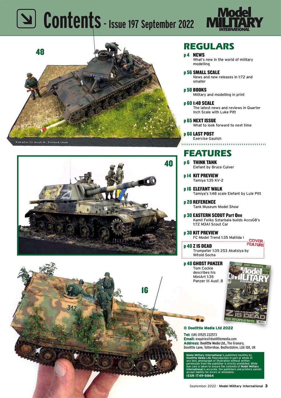 Military Modelling International Magazine - 197 Back Issue