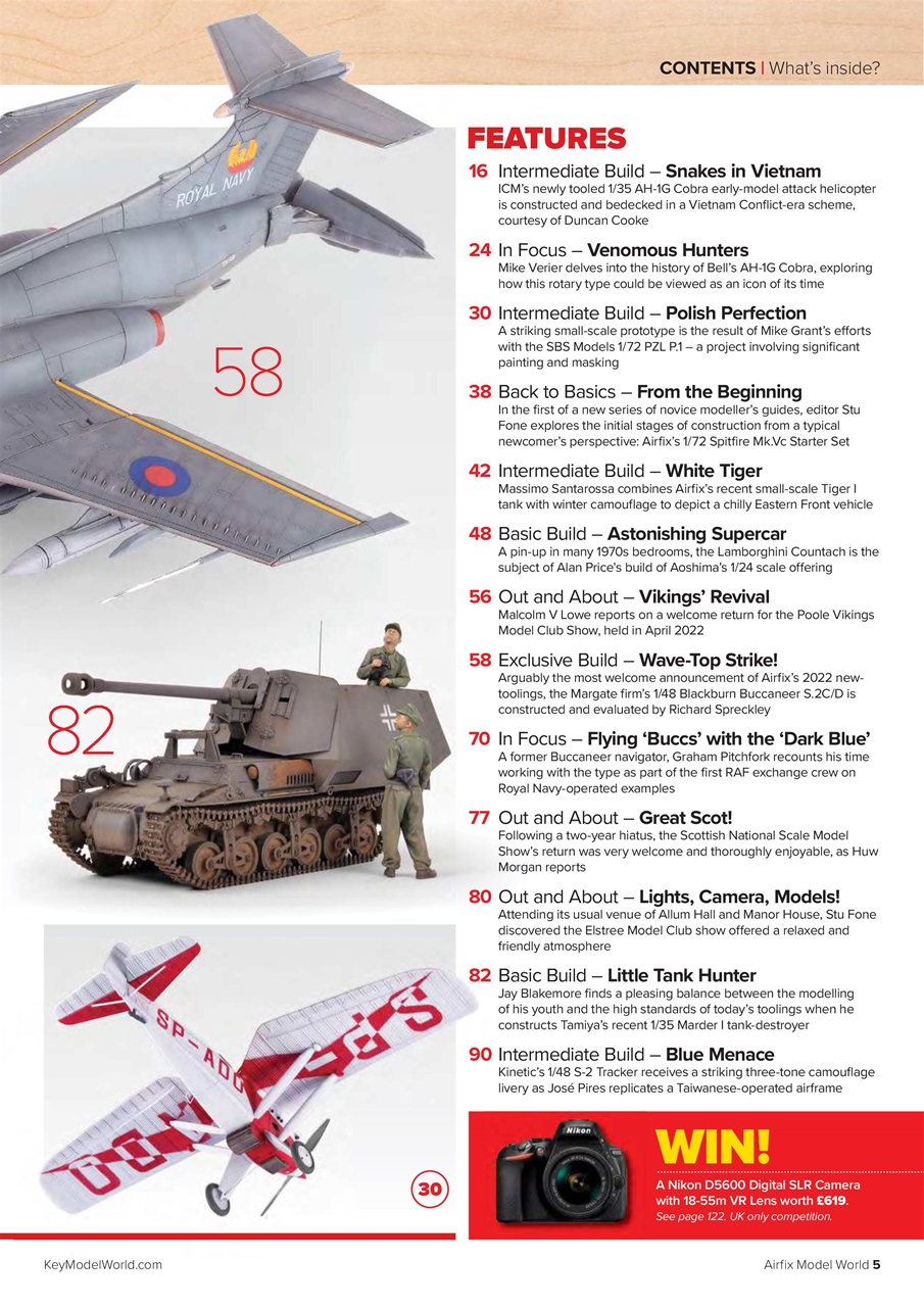 Airfix Model World Magazine - September 2022 Subscriptions | Pocketmags
