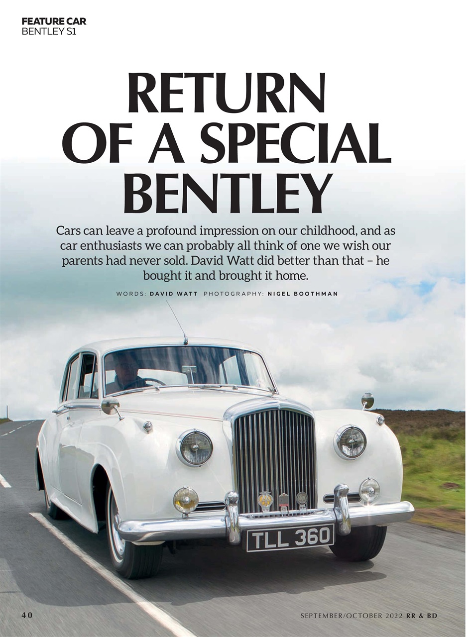 Rolls-Royce & Bentley Driver Magazine - Issue 32 - Sept/Oct Back Issue