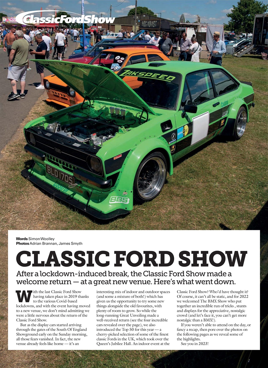 Classic Ford Magazine - Sep-22 Back Issue