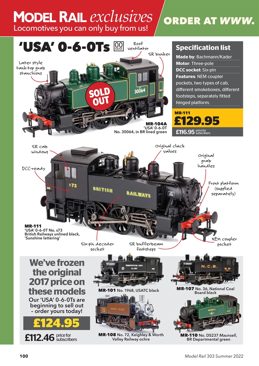 Model Rail Magazine - Summer 2022 Subscriptions | Pocketmags