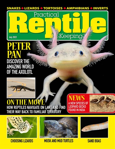 Practical Reptile Keeping Magazine - July 2022 Back Issue