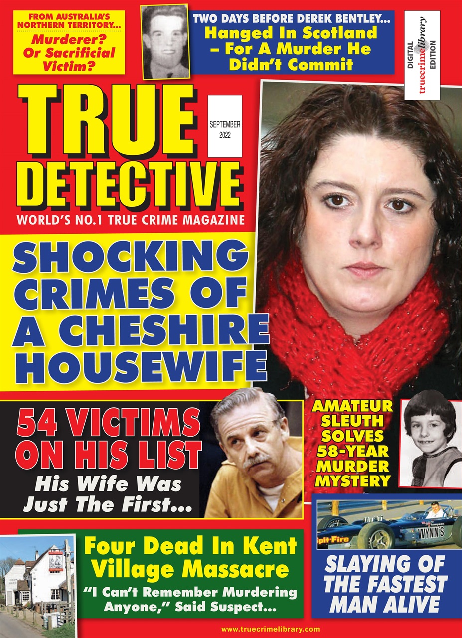 True Detective Magazine - True Detective September 2022 Subscriptions ...