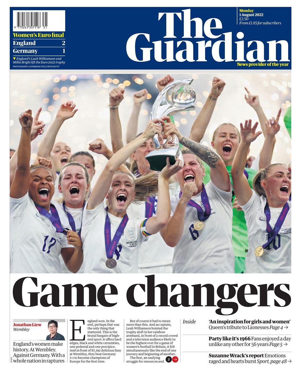 The Guardian Newspaper Magazine - Monday, August 1, 2022 Subscriptions ...