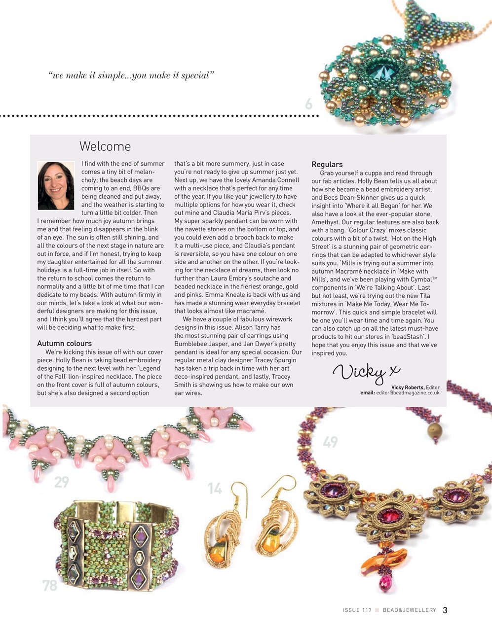 Bead & Jewellery Magazine - Issue 117 Subscriptions | Pocketmags