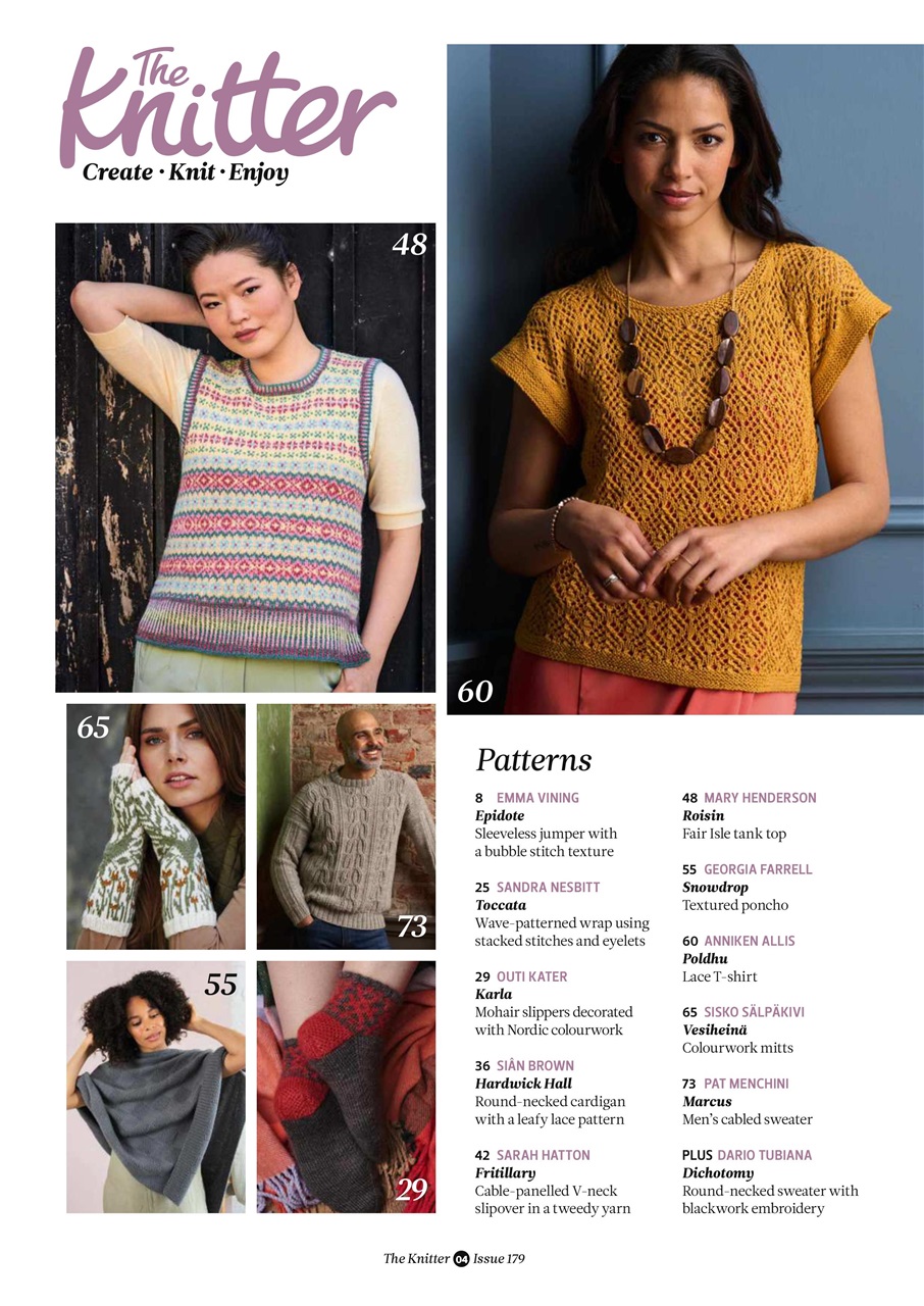 The Knitter Magazine - Issue 179 Subscriptions | Pocketmags