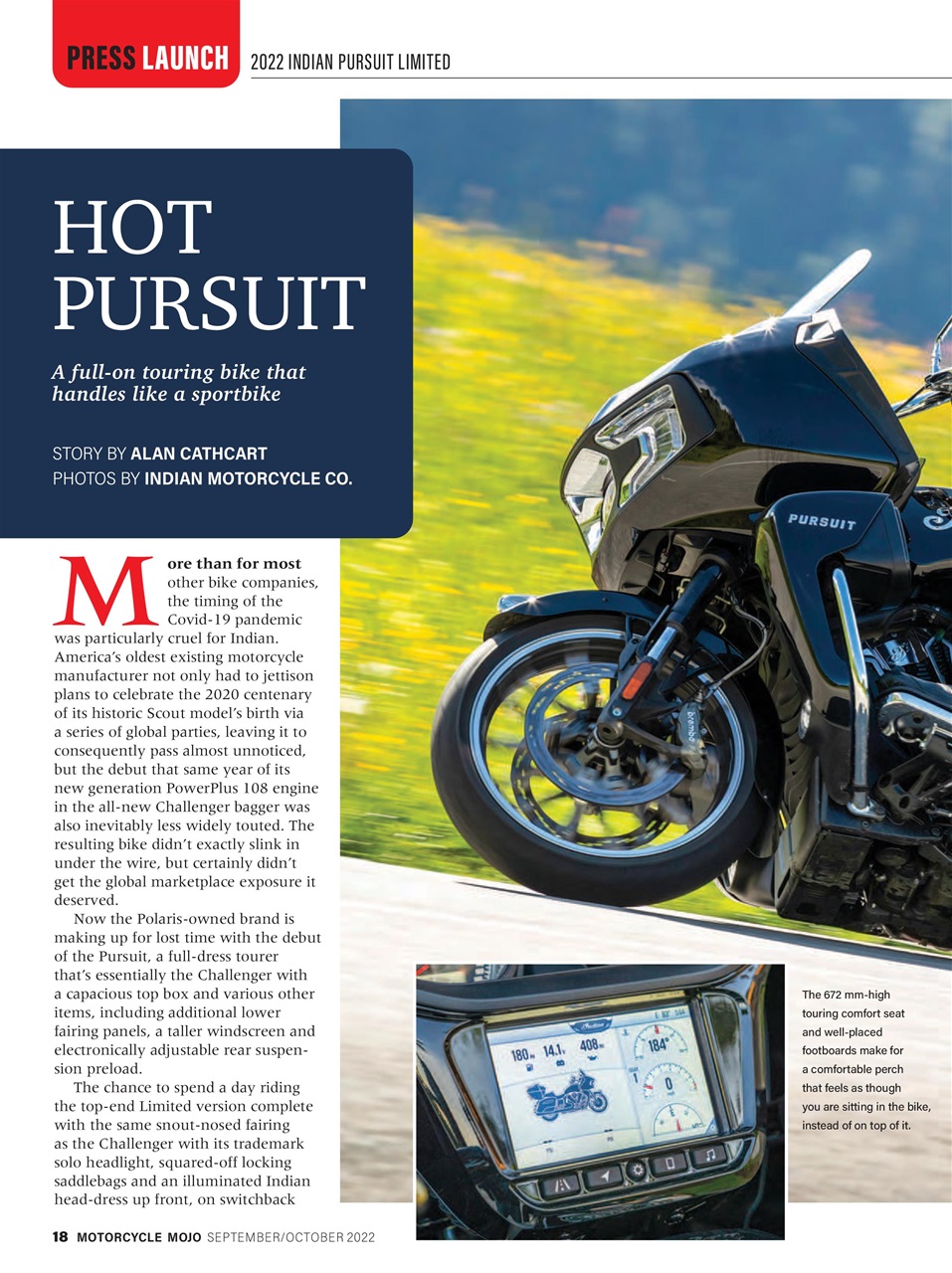 Motorcycle Mojo Magazine - Sept/Oct 2022 Back Issue