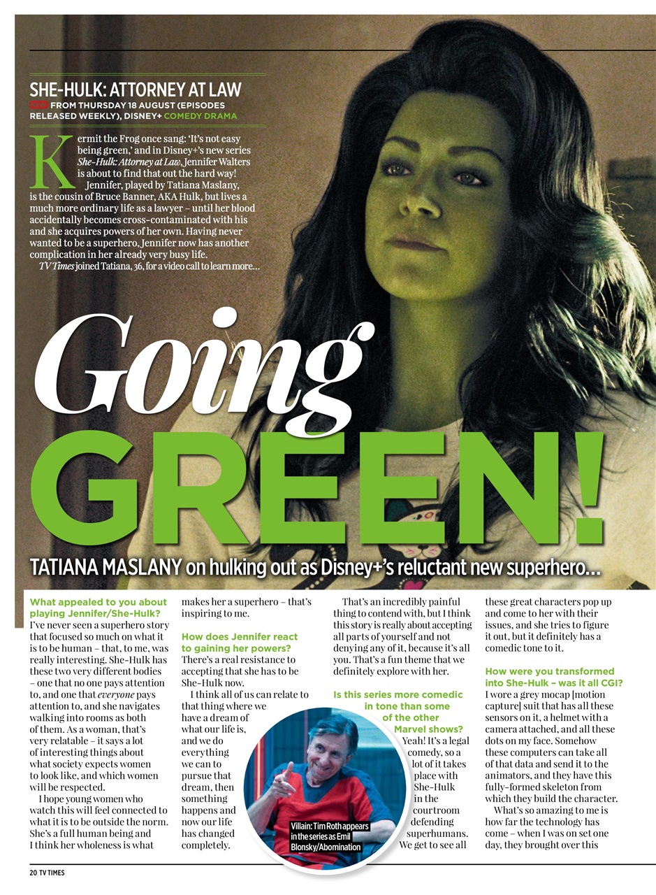 TV Times Magazine - 13-Aug-2022 Subscriptions | Pocketmags