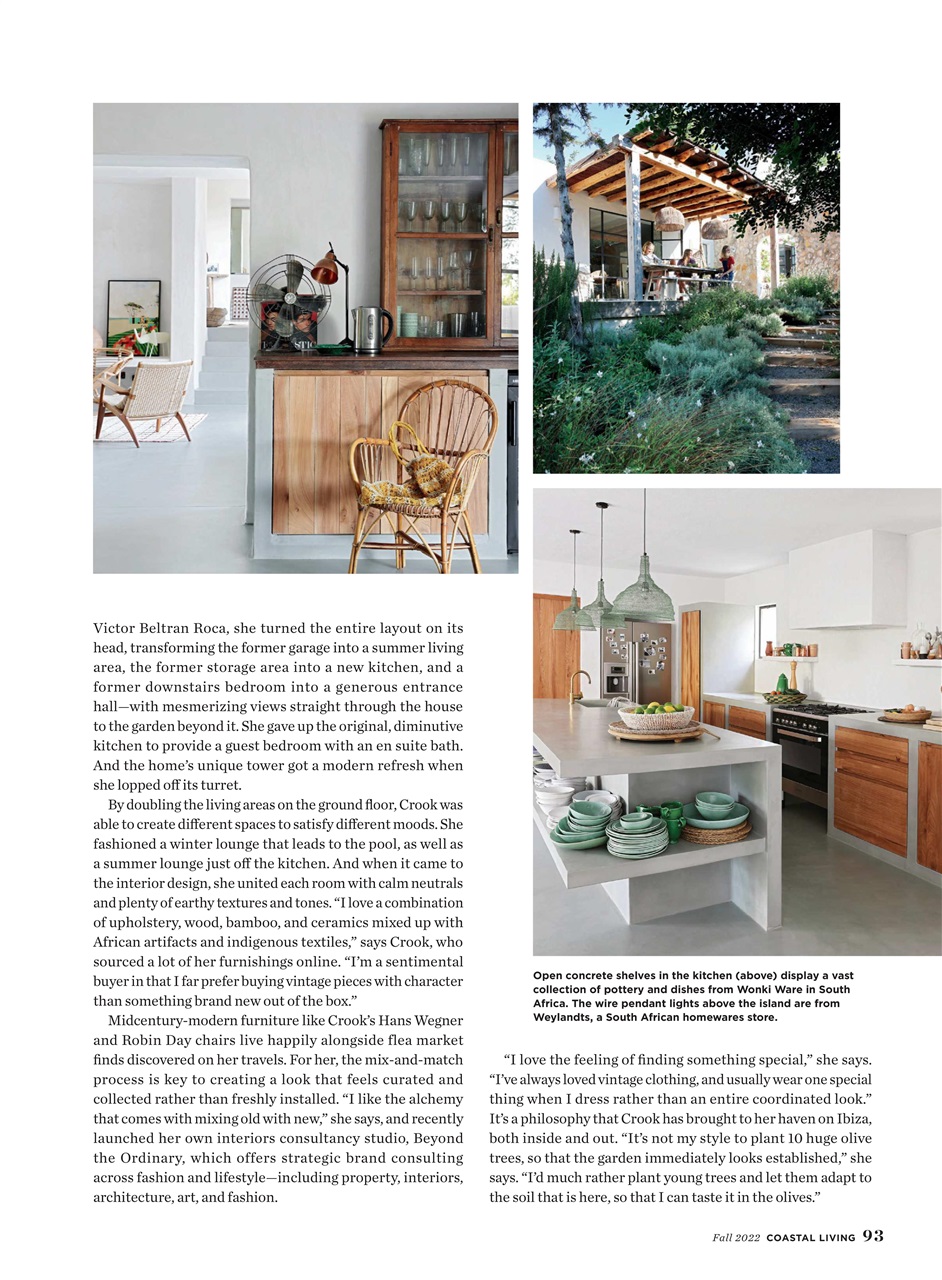 Coastal Living Magazine - Fall 22 Back Issue