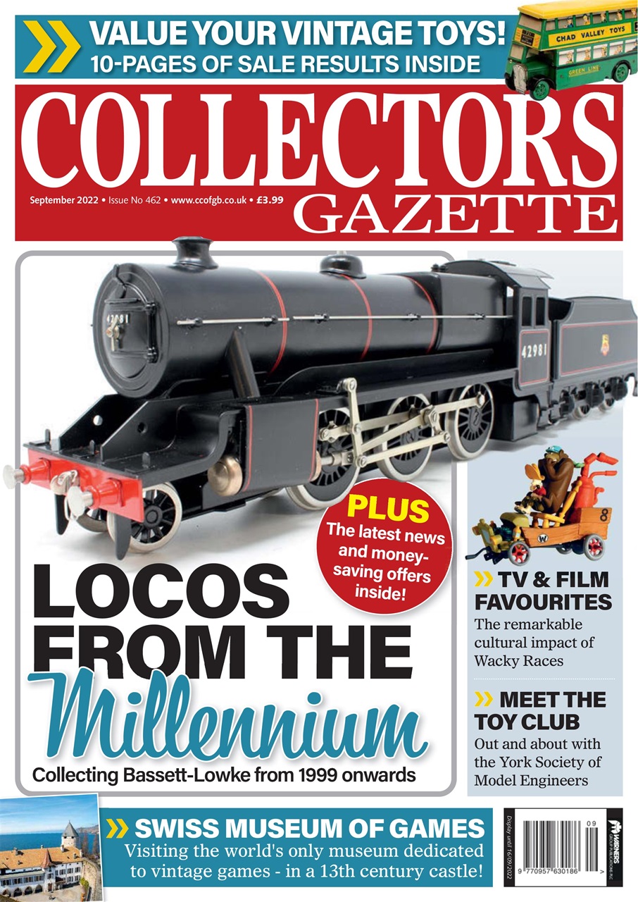 Collectors Gazette Magazine - September 2022 Subscriptions | Pocketmags