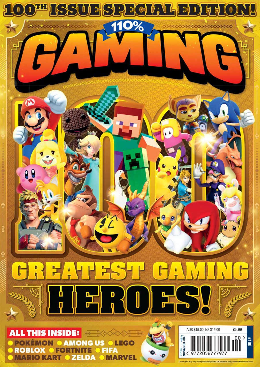 110% Gaming Magazine - Issue 100 Subscriptions | Pocketmags