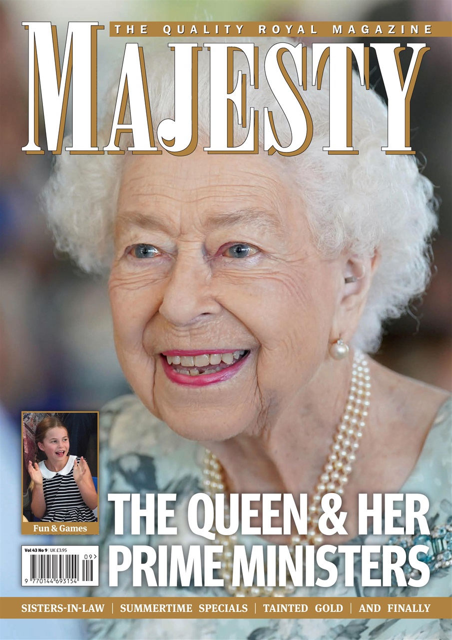 Majesty Magazine - September 2022 Subscriptions | Pocketmags