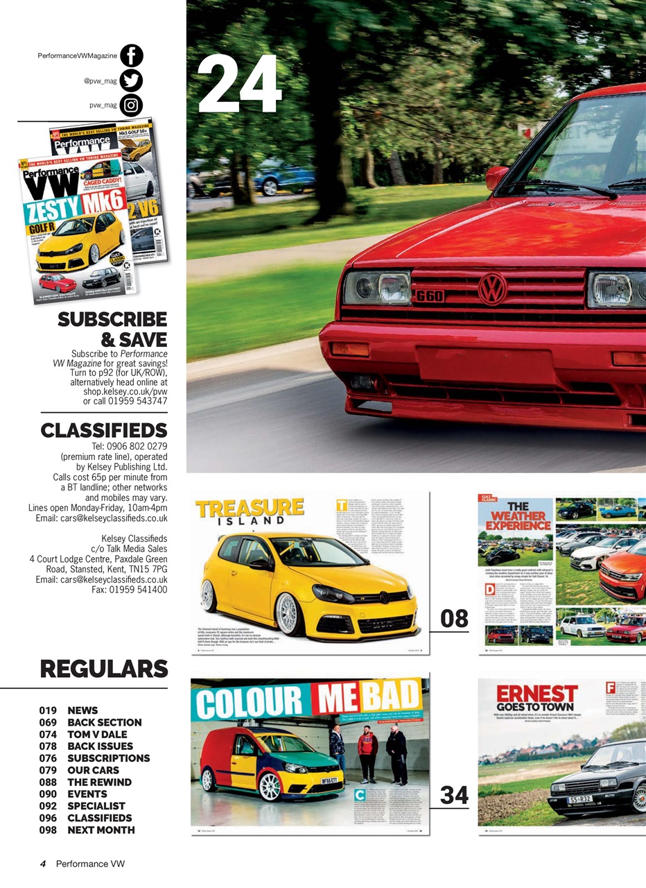 Performance VW Magazine - Oct-22 Back Issue