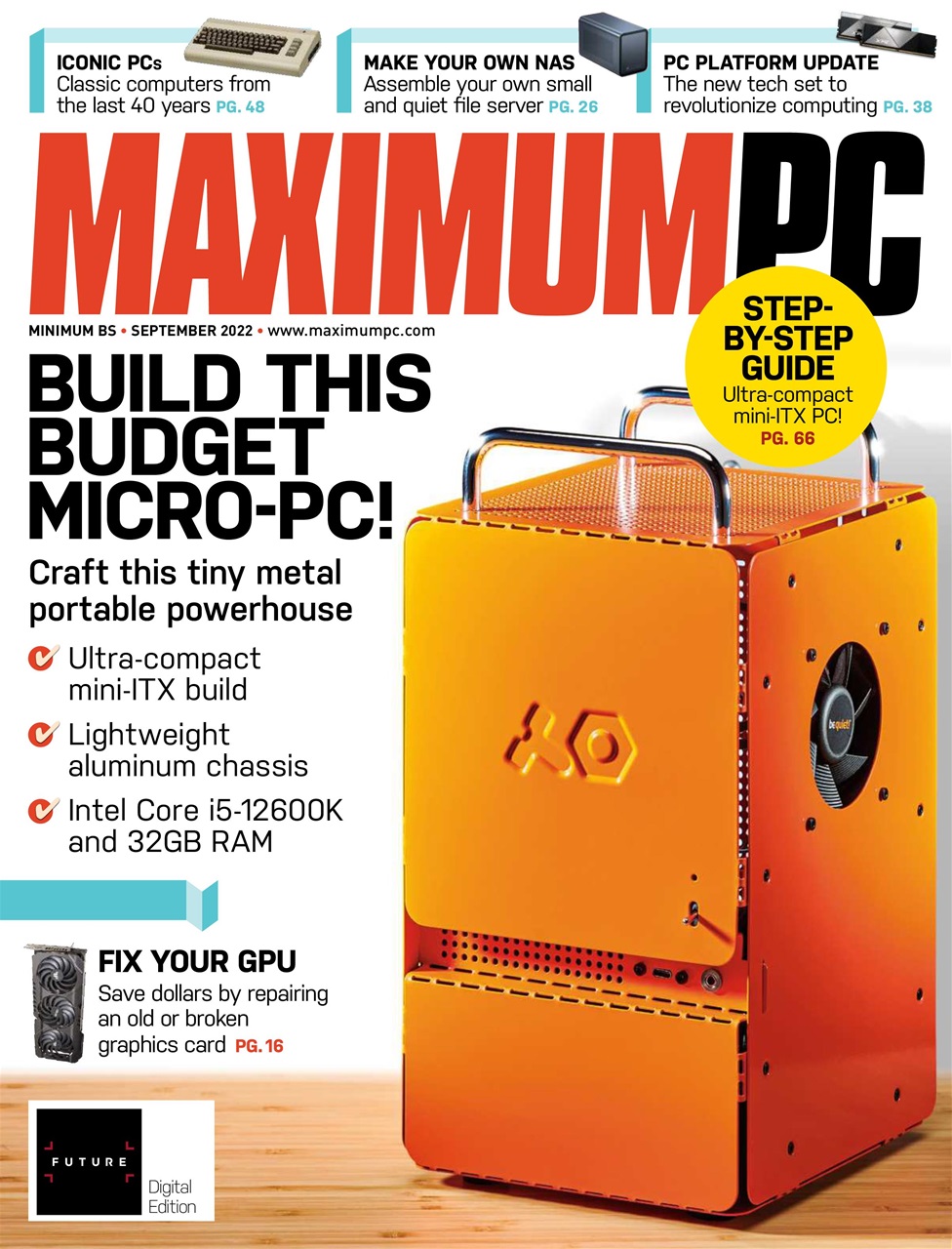 Maximum PC Magazine - September 2022 Subscriptions | Pocketmags