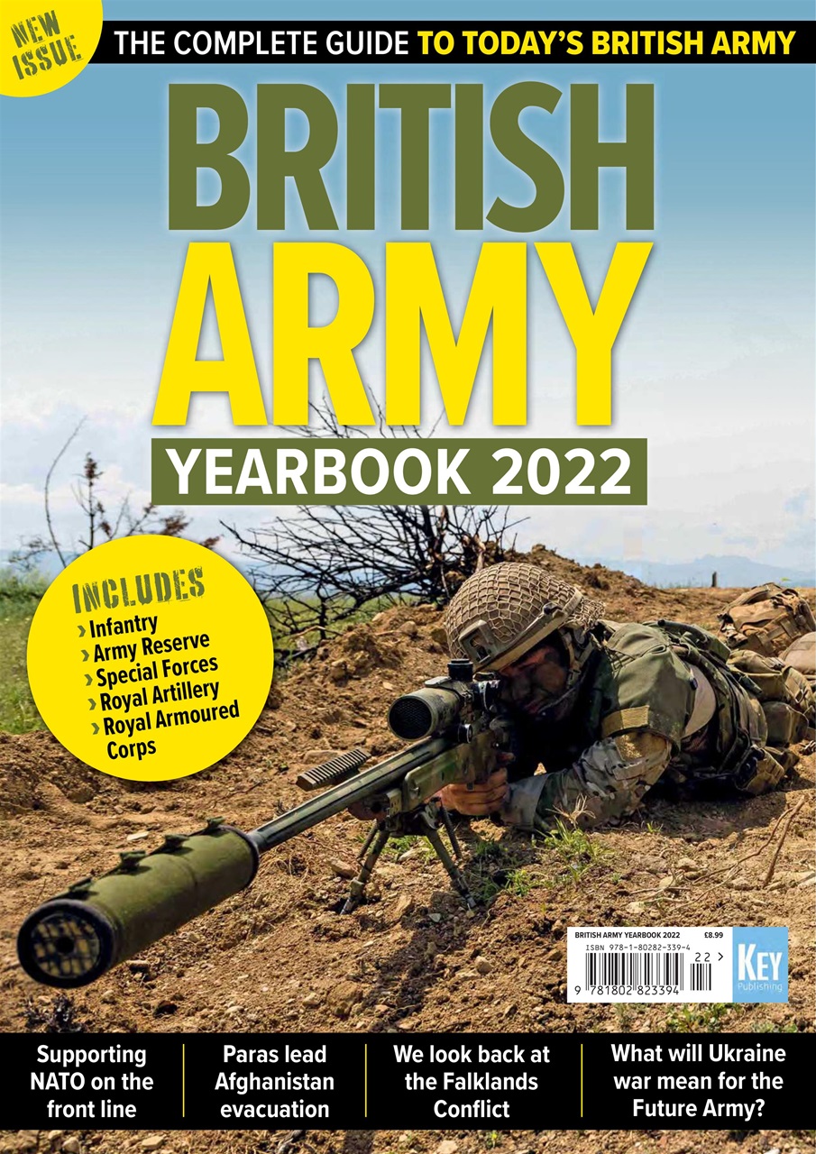 Aviation Specials Magazine - British Army Yearbook 2022 Back Issue