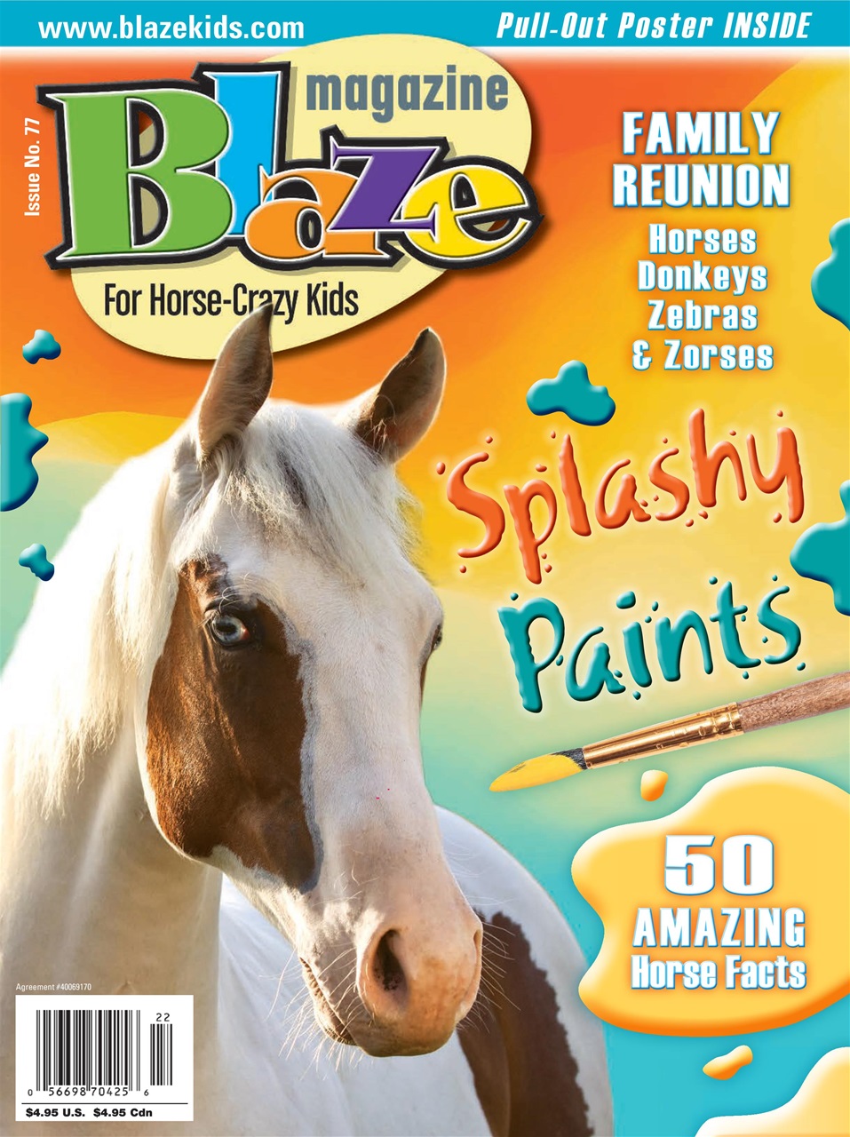 Blaze Magazine For Horse Crazy Kids - Summer 2022 Special Issue