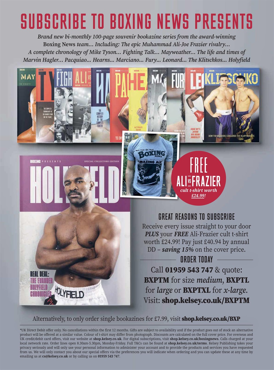 Boxing News Presents Magazine - Issue 13 Subscriptions | Pocketmags
