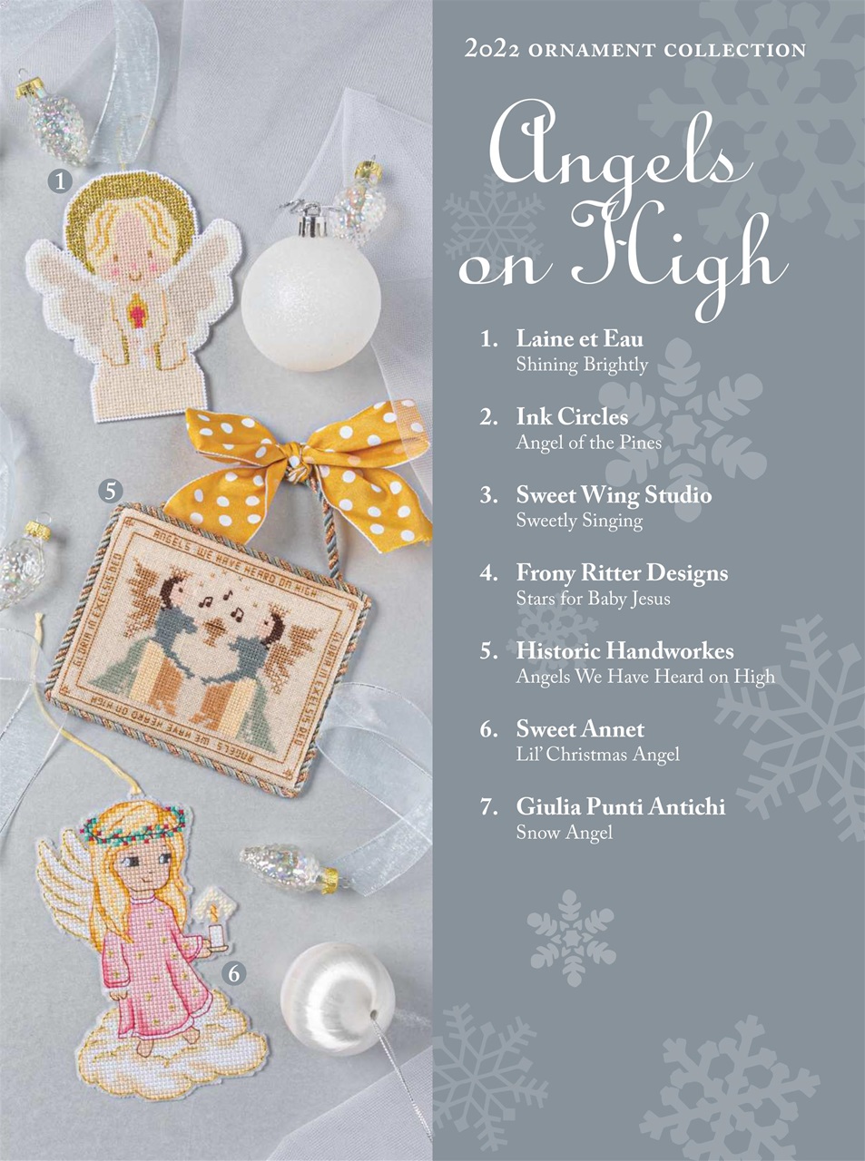 Just CrossStitch Magazine - Ornaments Winter 2022 Subscriptions ...