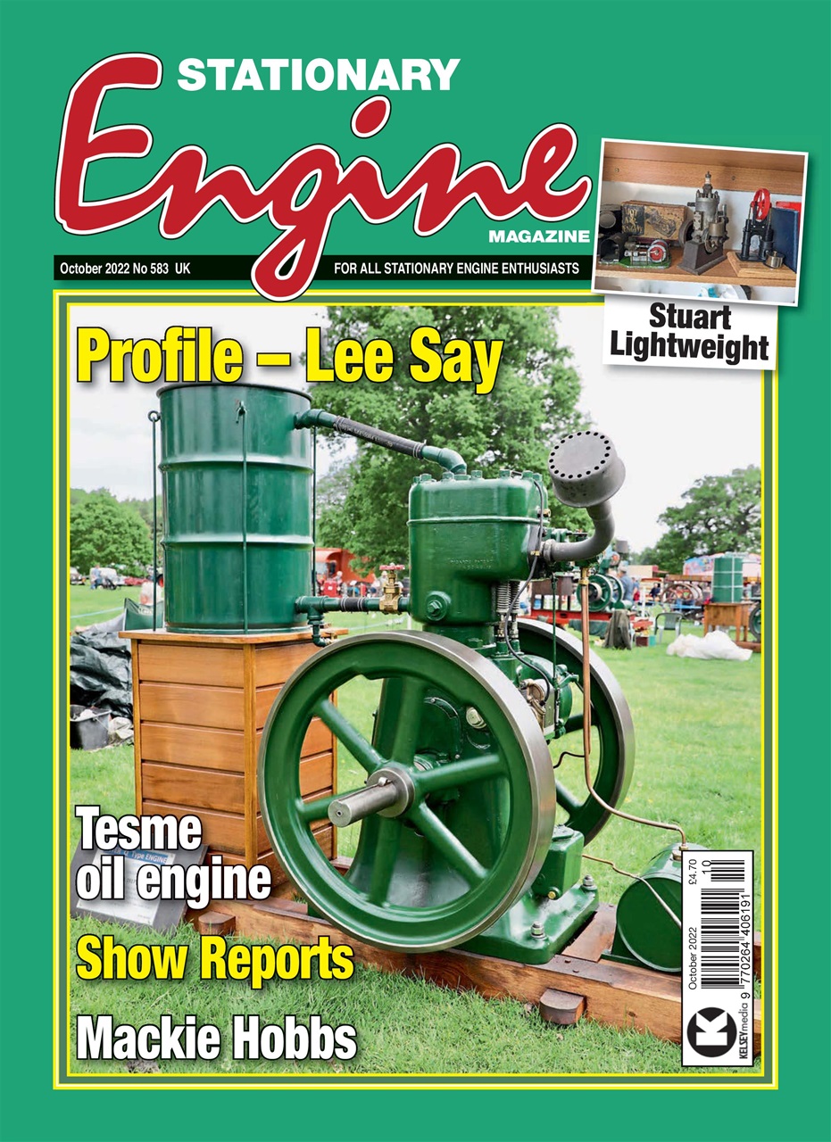 Stationary Engine Magazine - Oct-22 Back Issue