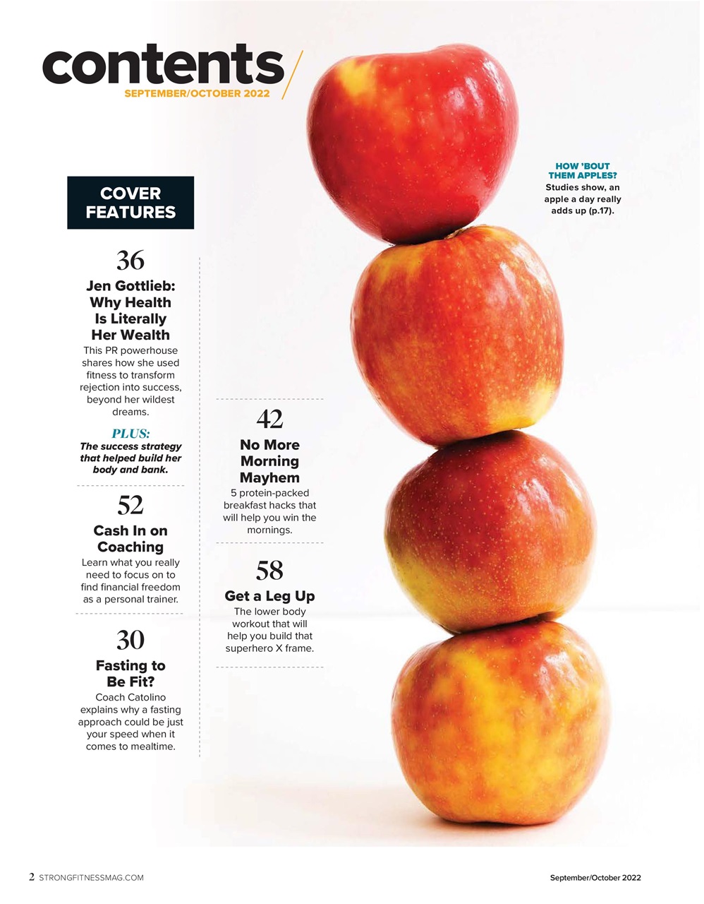 Strong Fitness Magazine - Sept/Oct 2022 Subscriptions | Pocketmags