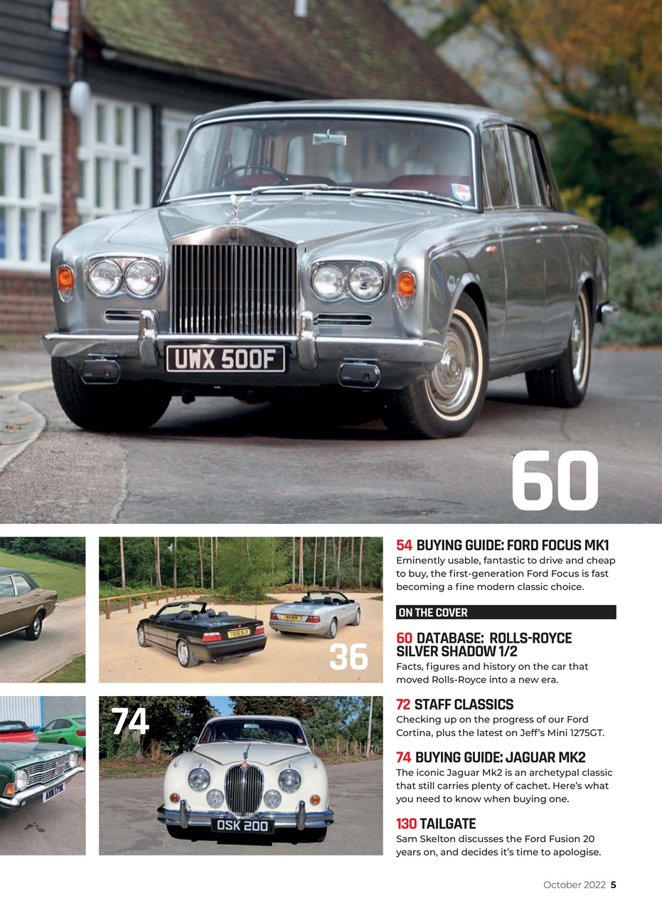 Classic Car Mart Magazine - Oct-22 Back Issue