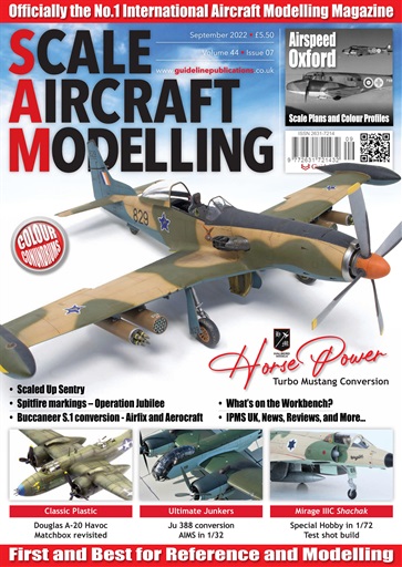 Scale Aircraft Modelling Magazine - September 2022 Back Issue