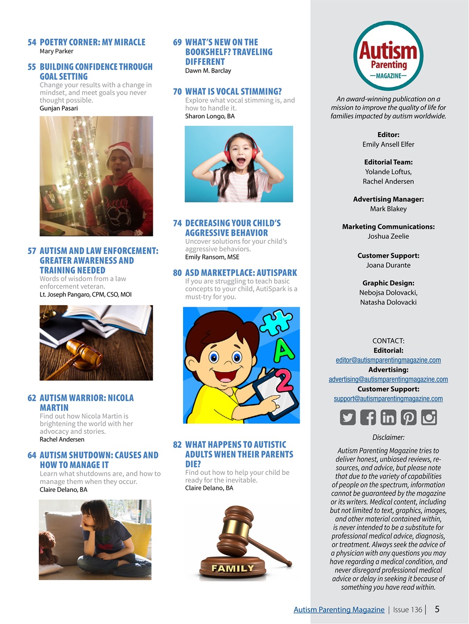 Autism Parenting Magazine - Issue 141 Back Issue Autism Parenting Magazine - Issue 141 Back Issue