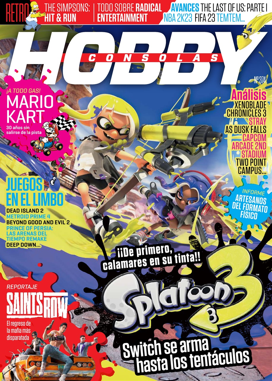 Hobby Consolas Magazine - Hobby Consolas 374 Back Issue