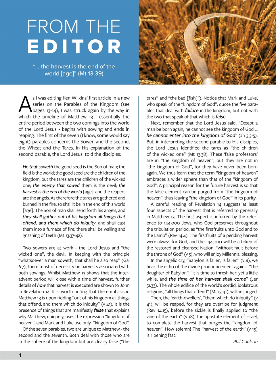 Believer Magazine - September 2022 Back Issue