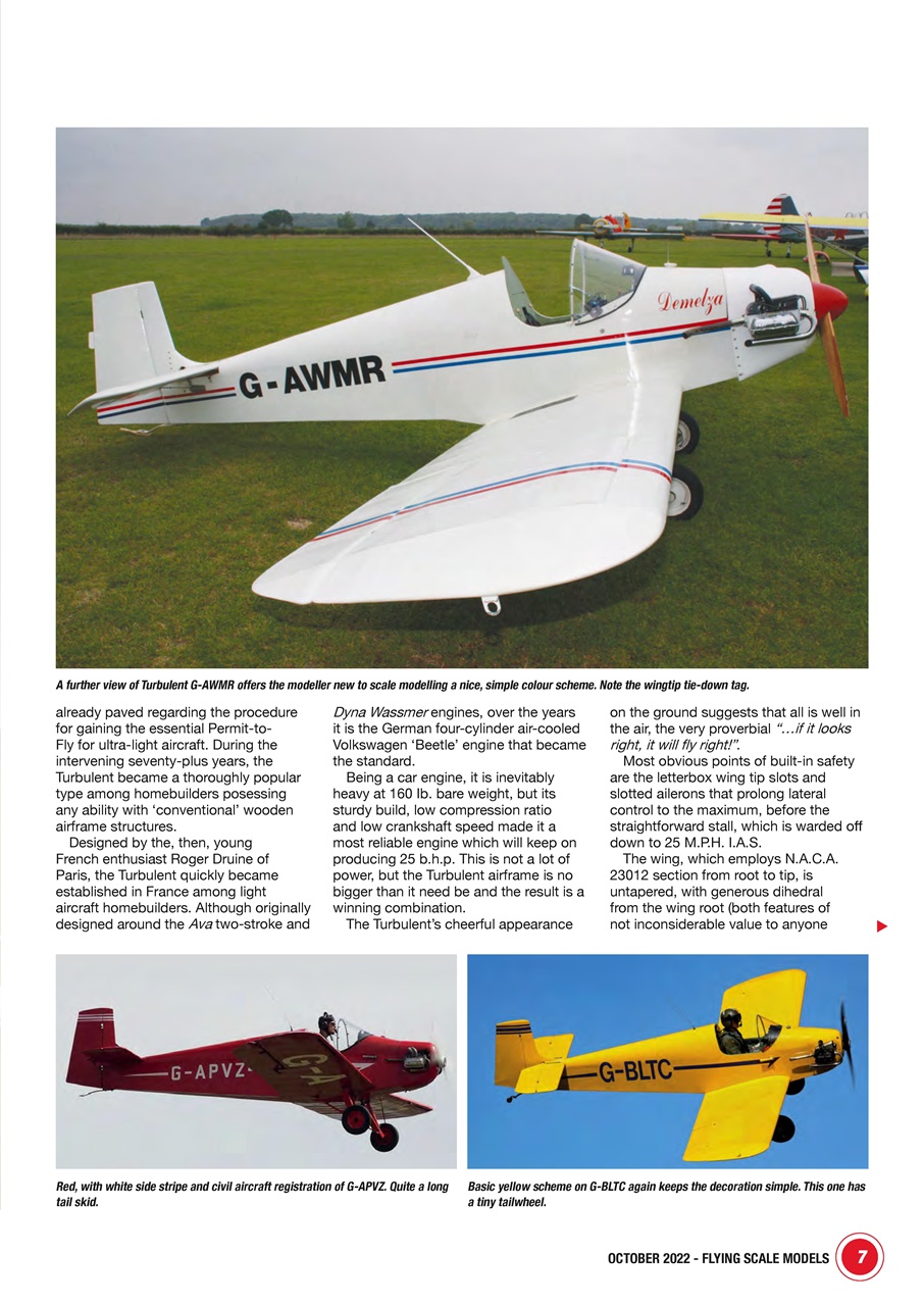 Flying Scale Models Magazine - Oct 22 Back Issue