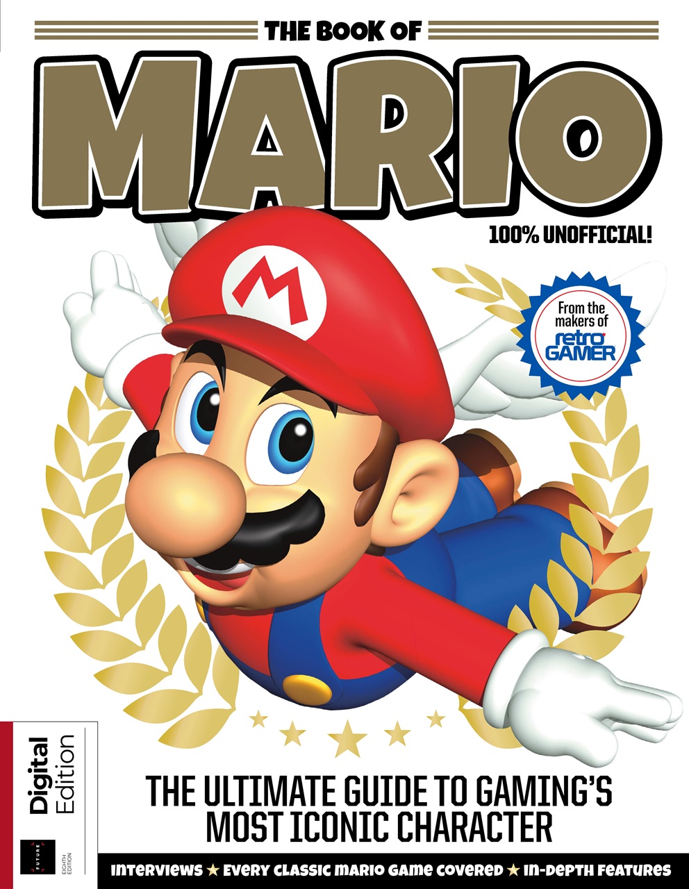 Gaming Bookazine - Retro Gamer Book of Mario 8th edition Back Issue