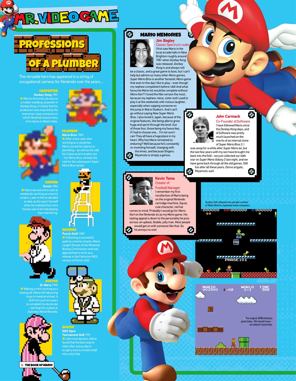 Gaming Bookazine - Retro Gamer Book of Mario 8th edition Back Issue