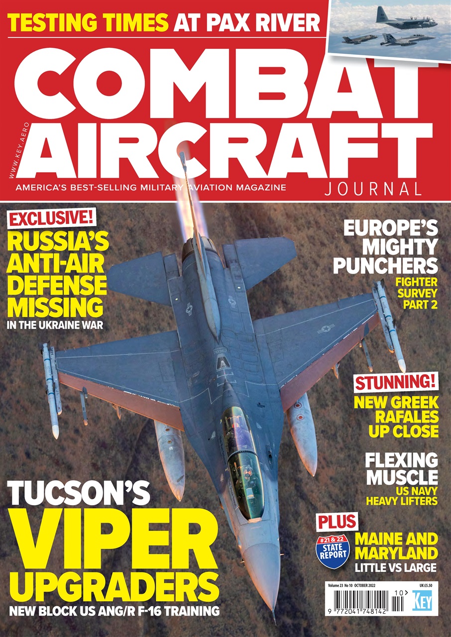 Combat Aircraft Journal Magazine - October 2022 Back Issue