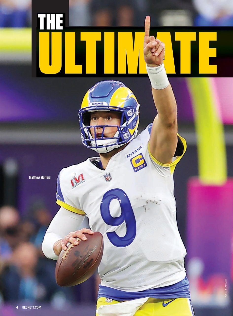 Beckett Football Magazine - October 2022 Subscriptions | Pocketmags