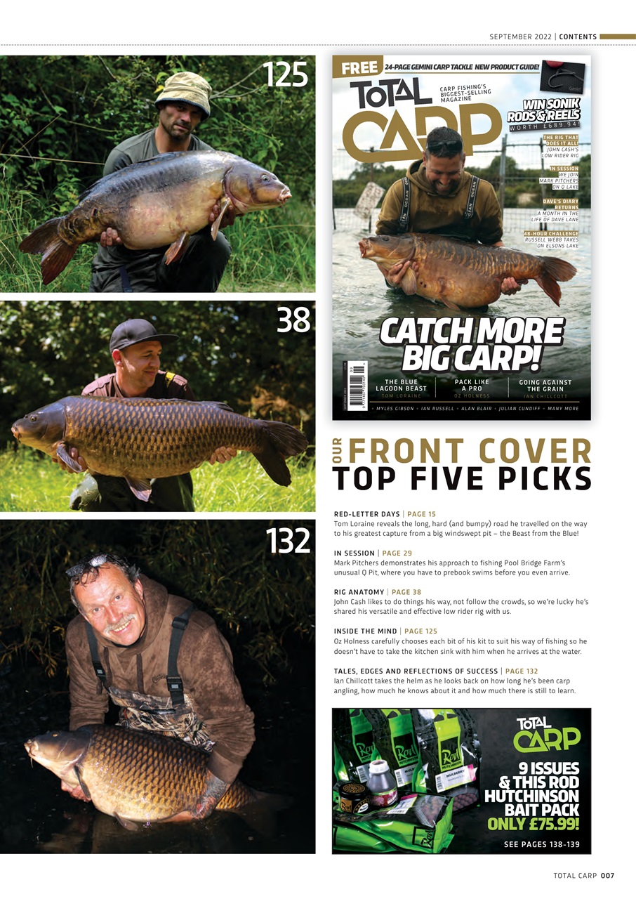 Total Carp Magazine - September 2022 Back Issue