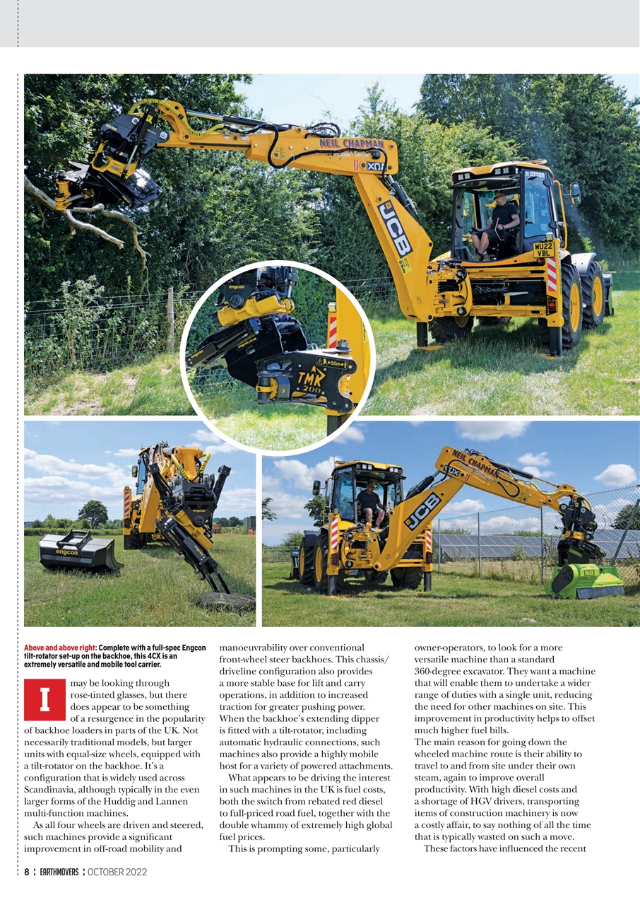 Earthmovers Magazine - October 2022 Subscriptions | Pocketmags