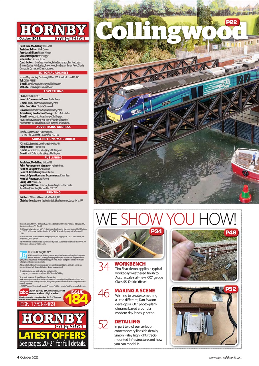 Hornby Magazine - October 2022 Back Issue