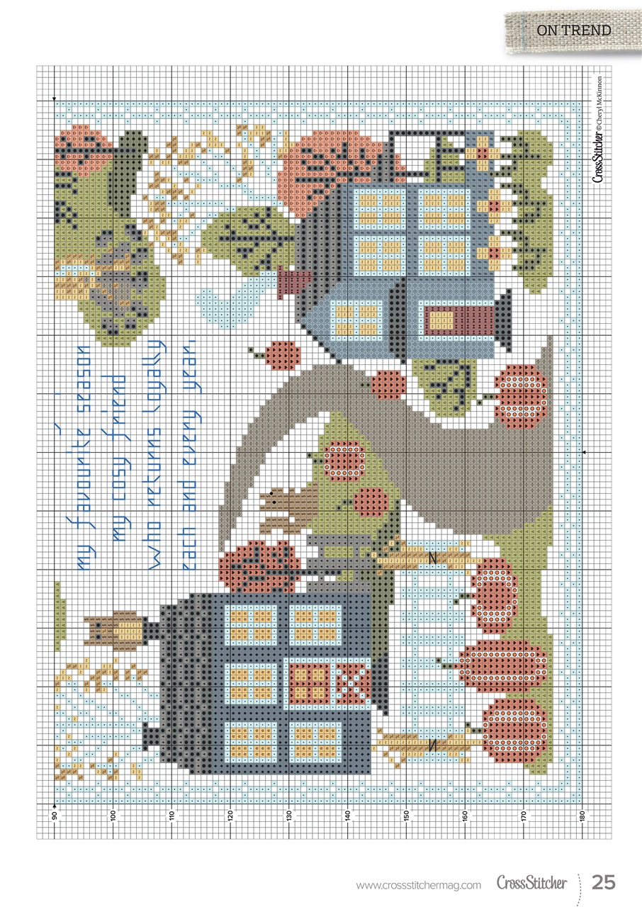 CrossStitcher Magazine - October 2022 Back Issue