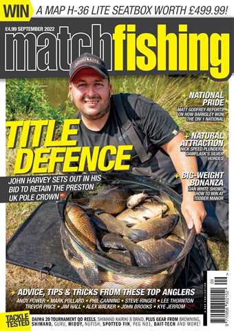 Match Fishing Magazine - September 2022 Subscriptions | Pocketmags