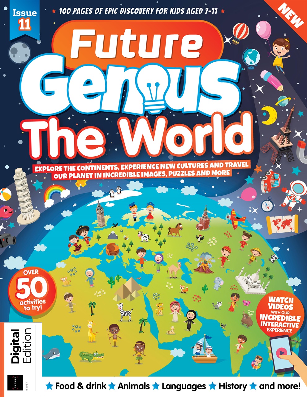 Future Genius Bookazine - Future Genius: The World Issue 11 Back Issue