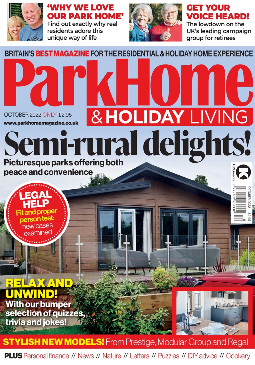 Park Home & Holiday Living Magazine - Oct-22 Back Issue