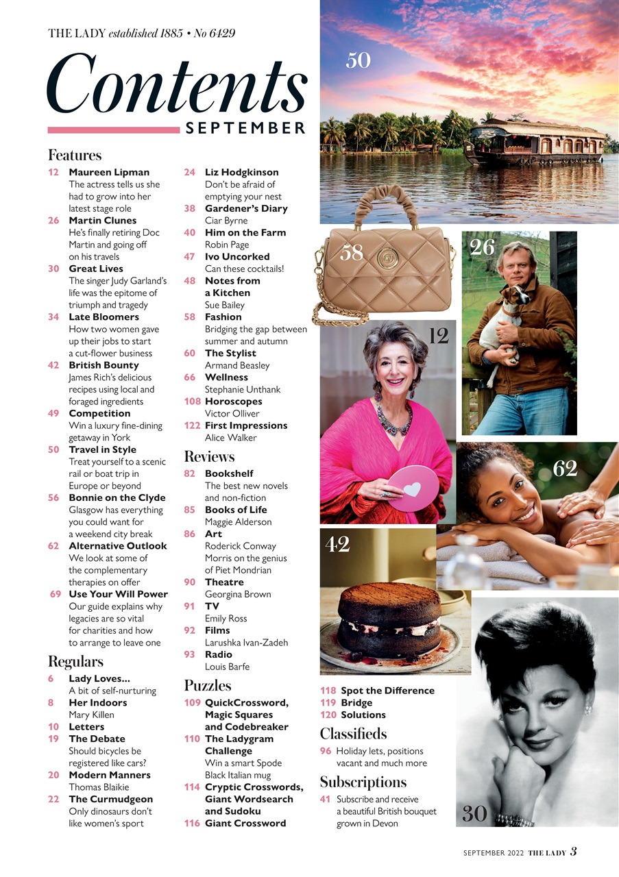 The Lady Magazine - September 2022 Subscriptions | Pocketmags