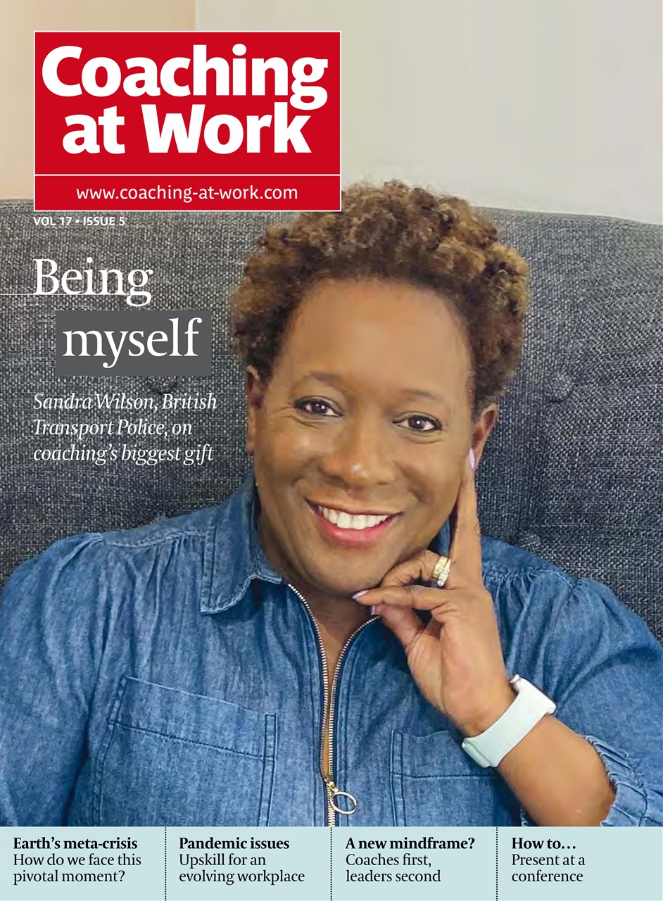 Coaching at Work Magazine - Sept/Oct 2022 Back Issue