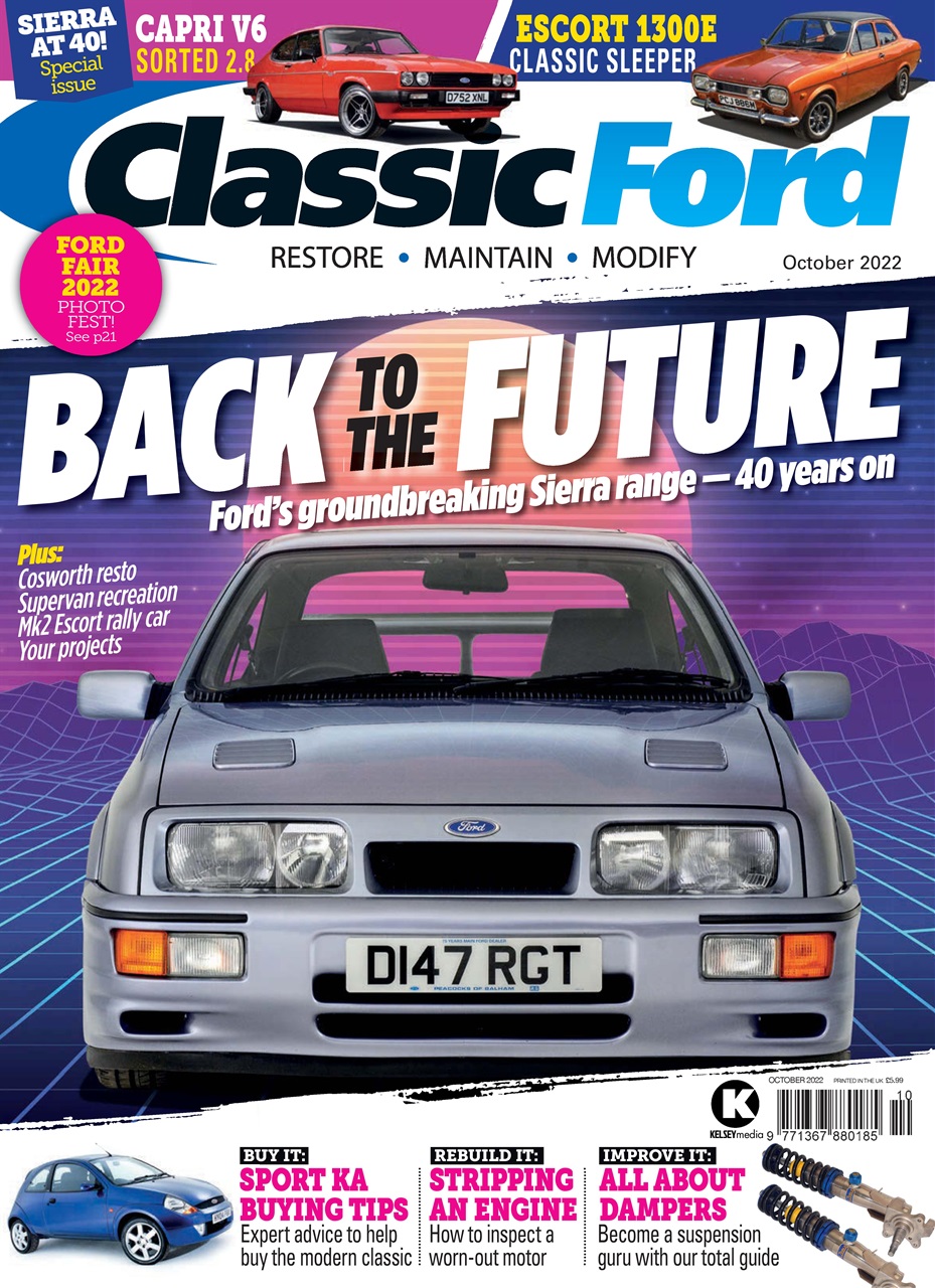 Classic Ford Magazine - Oct-22 Back Issue