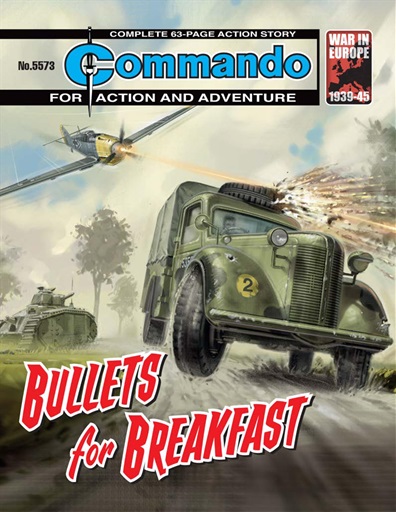 Commando Magazine - 5573 Back Issue