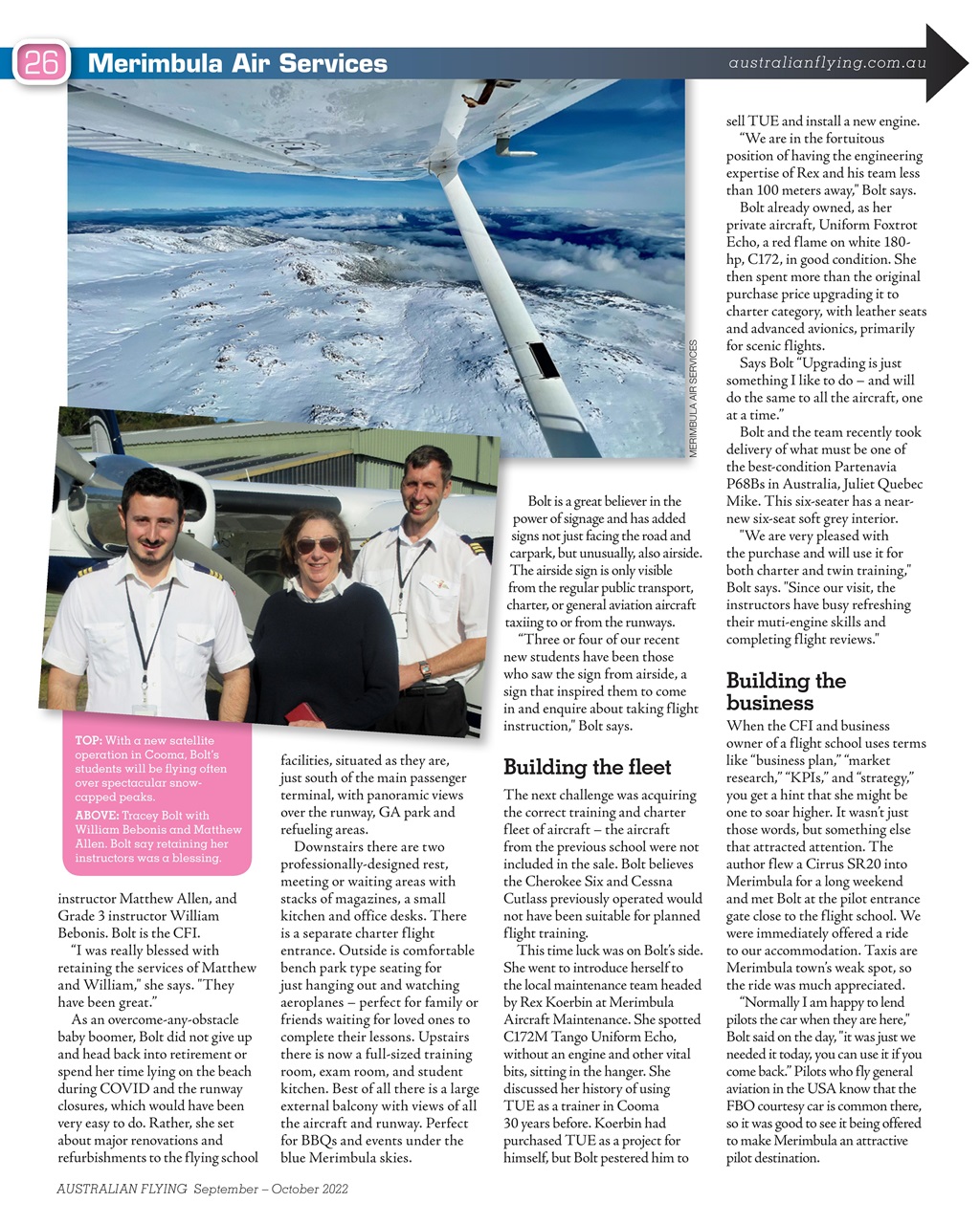 Australian Flying Magazine - September-October 2022 Back Issue