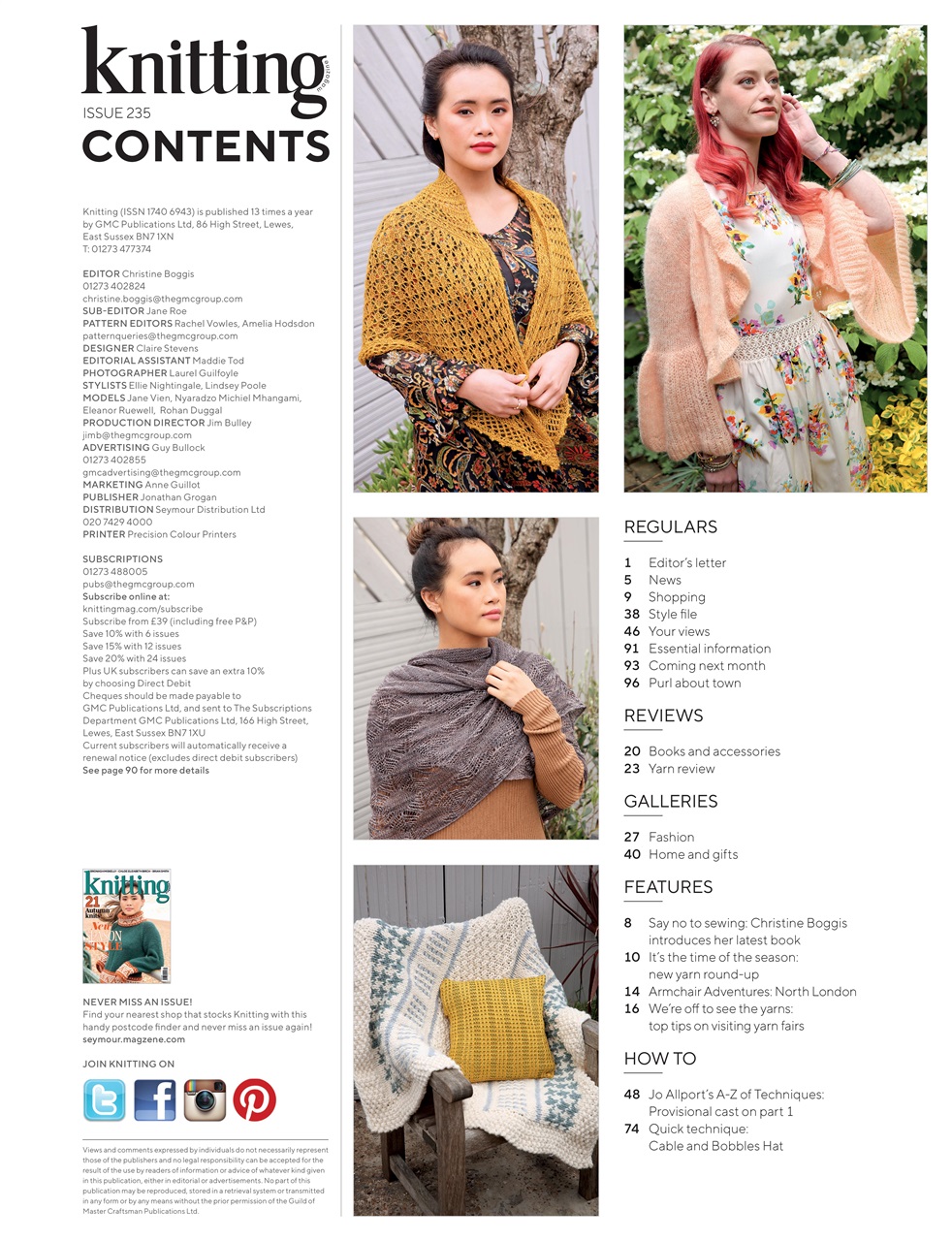 Knitting Magazine - Issue 235 Back Issue